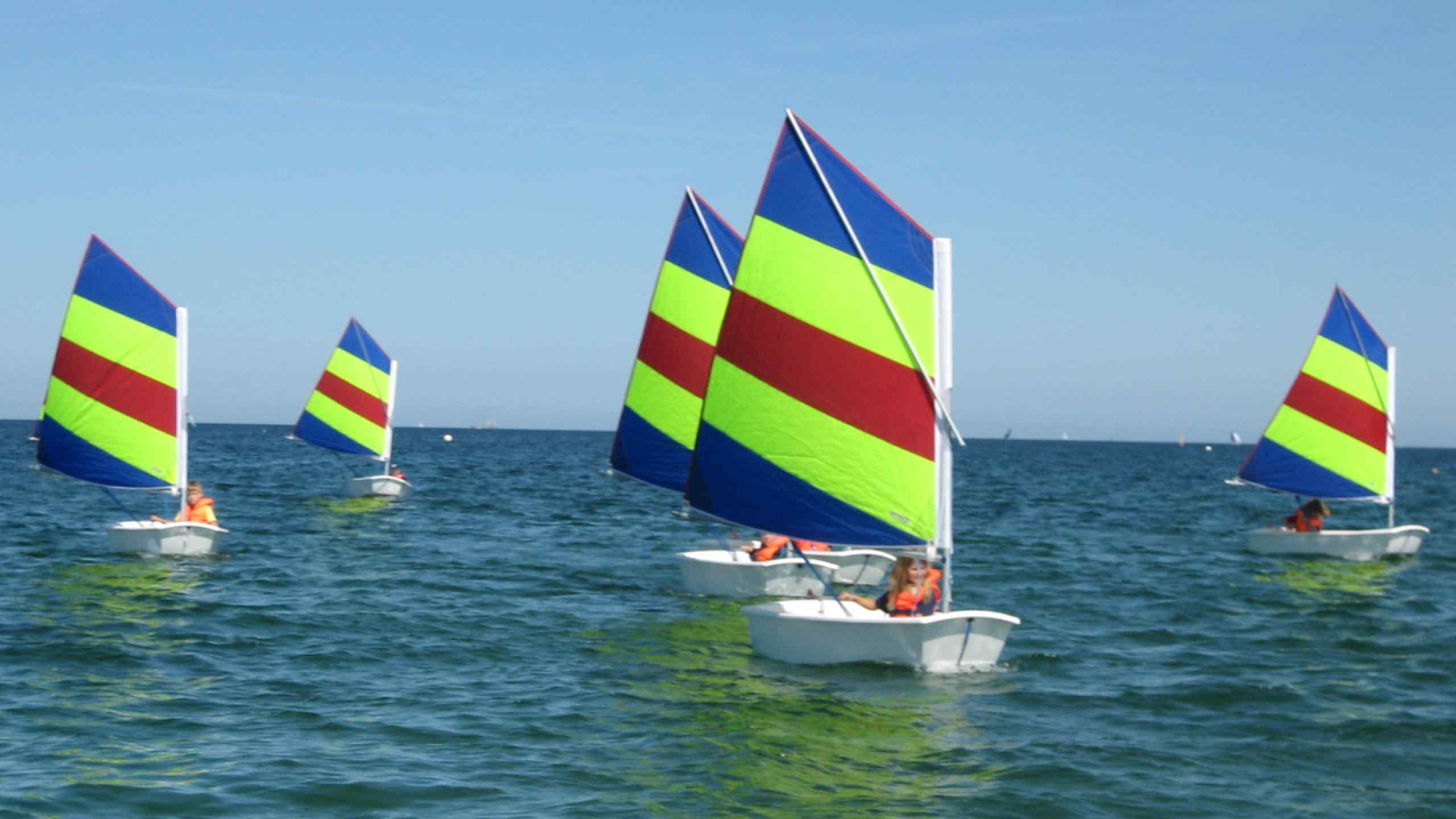 Kinderkurse Opti • Segelschule Skipper