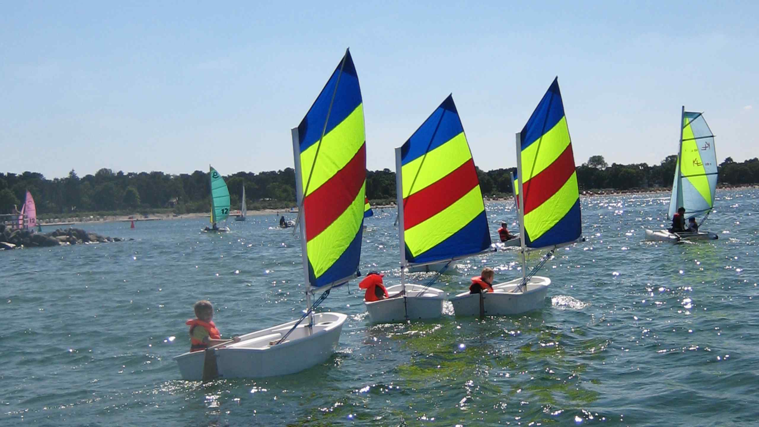 Kinderkurse Opti • Segelschule Skipper